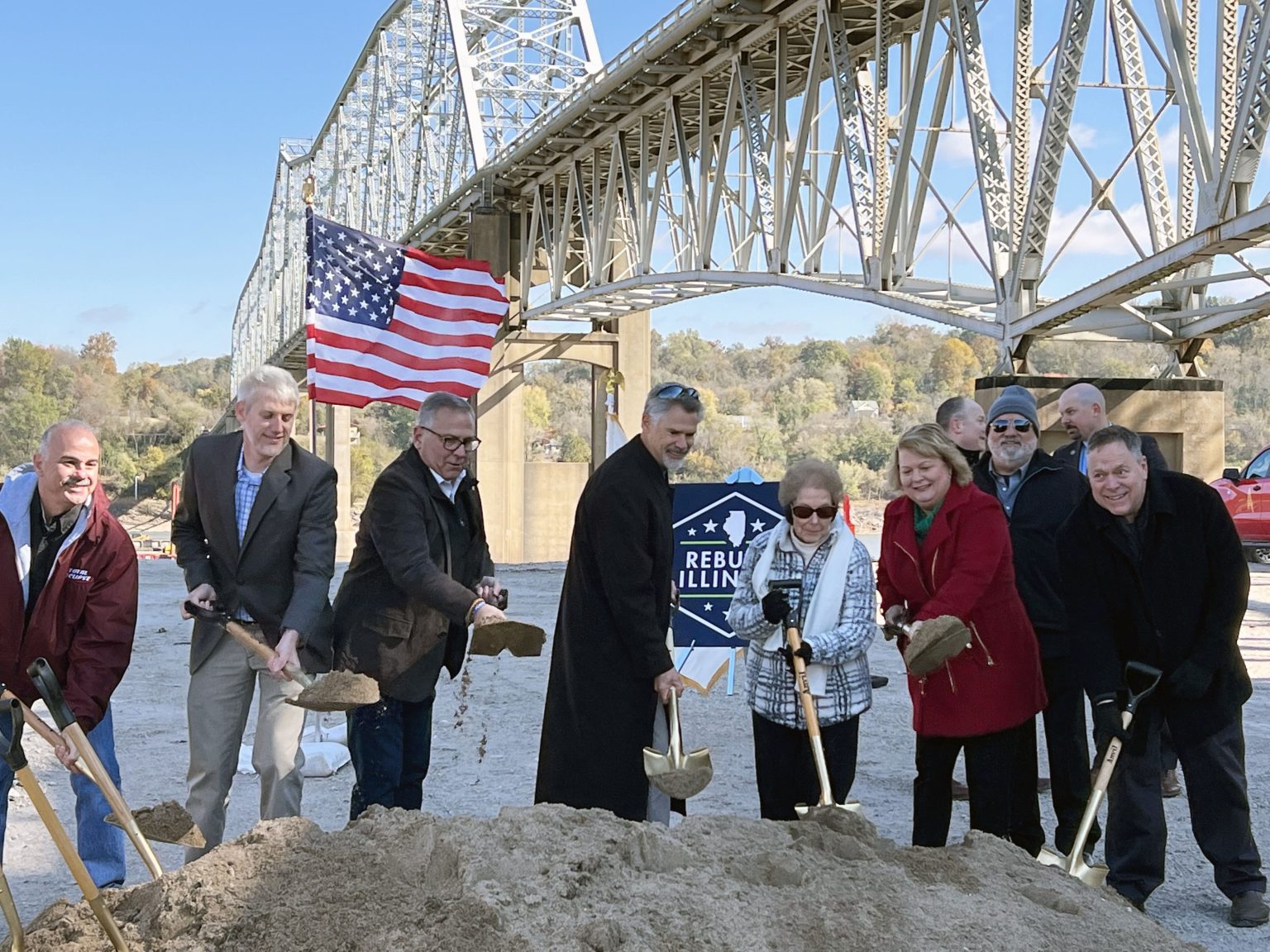 Rep. Friess Attends Don Welge Memorial Bridge Groundbreaking Ceremony ...